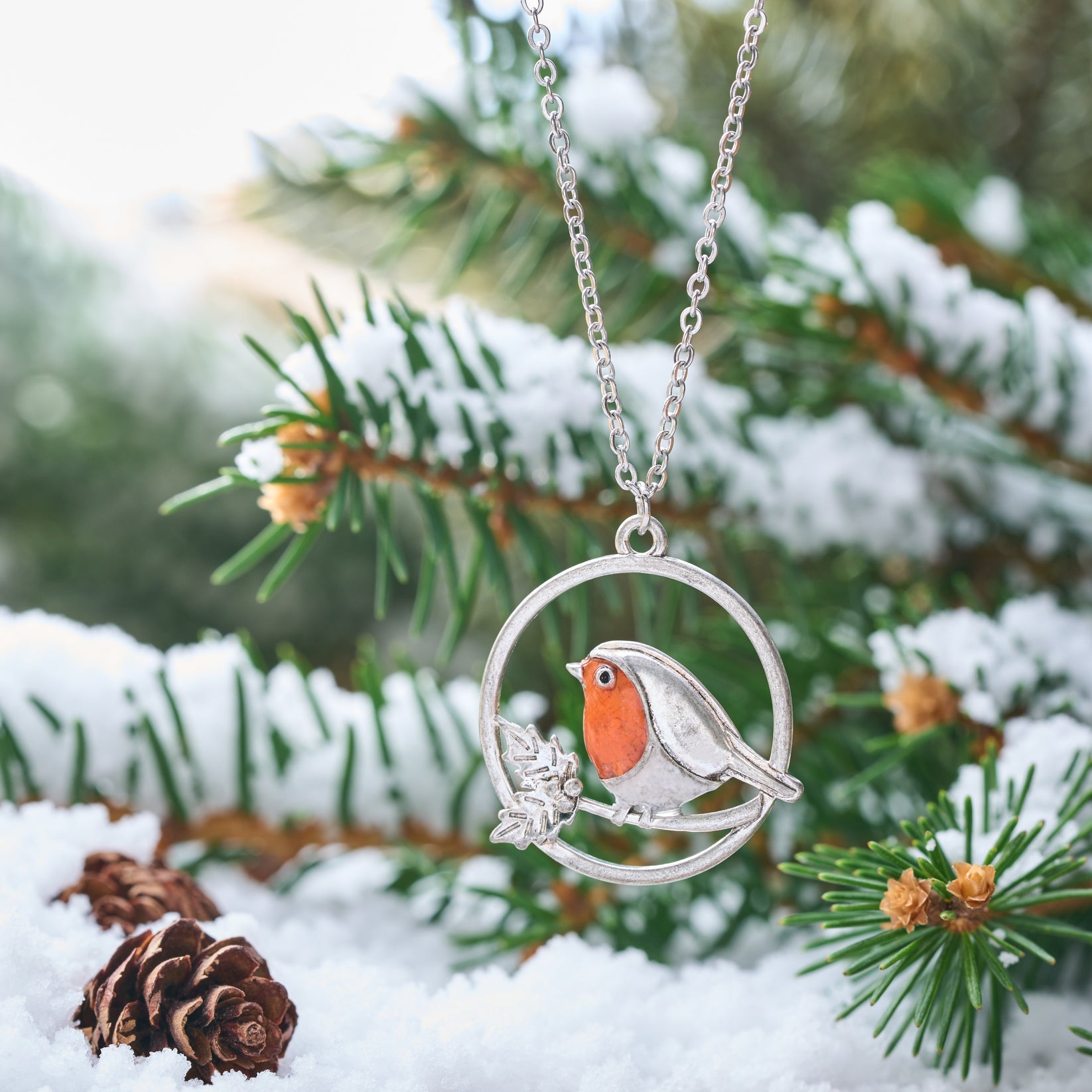 Sand Robin Branch Necklace – Chadds Ford Jewelry