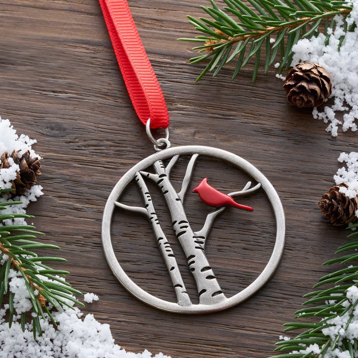 Red Cardinal Tree Ornament – Chadds Ford Jewelry