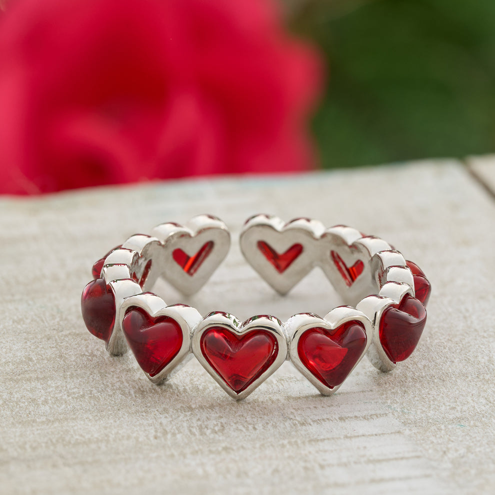Red Heart Ring – Chadds Ford Jewelry