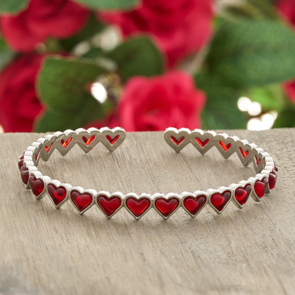 Red Heart Bracelet – Chadds Ford Jewelry